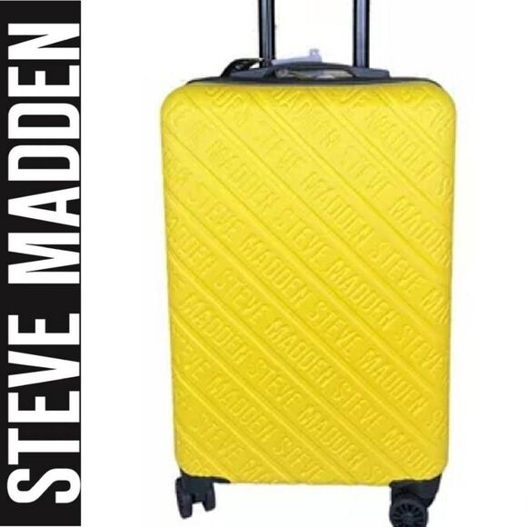 Steve Madden | Bags | Steve Madden Branded Collection Logo Hard Side 2 ...